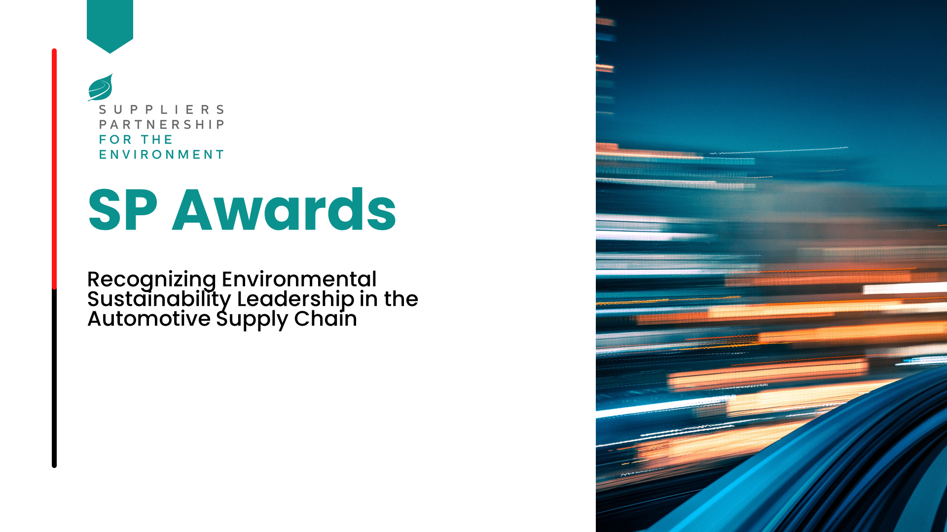 SP Awards Program - Suppliers Partnership for the Environment