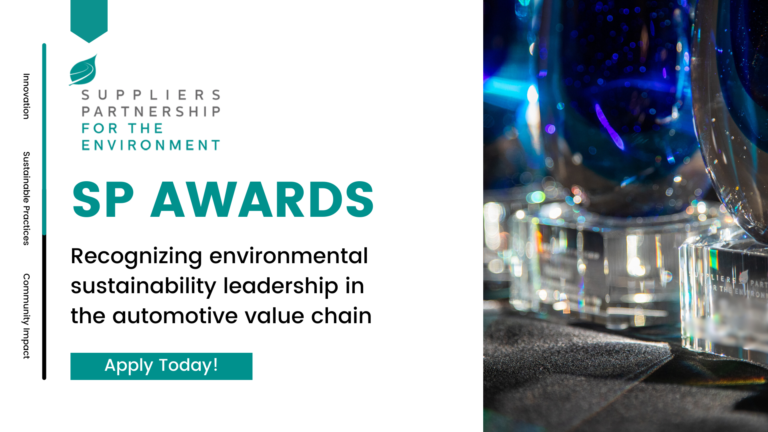 SP Awards Program - Suppliers Partnership for the Environment